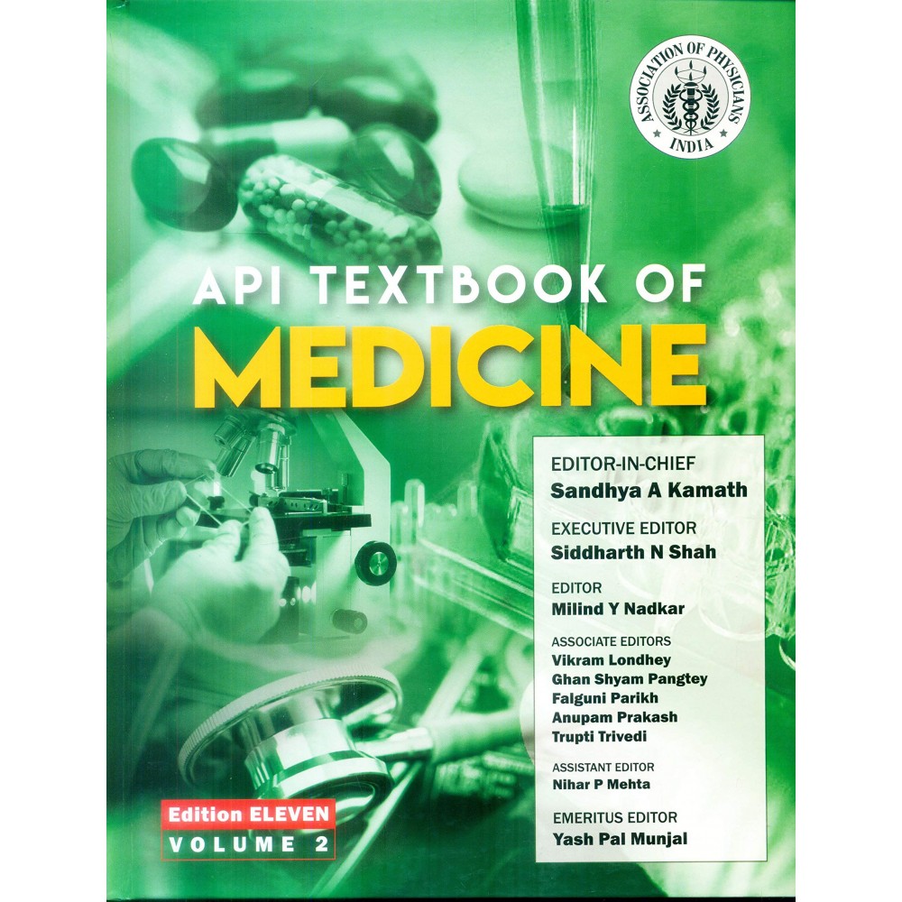 API Textbook Of Medicine,11th Edition, 2019, 2 Vols.Set - Mehul Traders